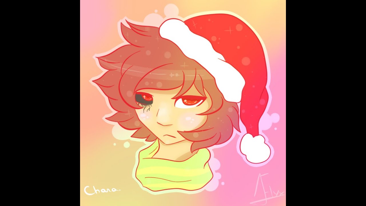 Chara - speedpaint "smile!" - YouTube