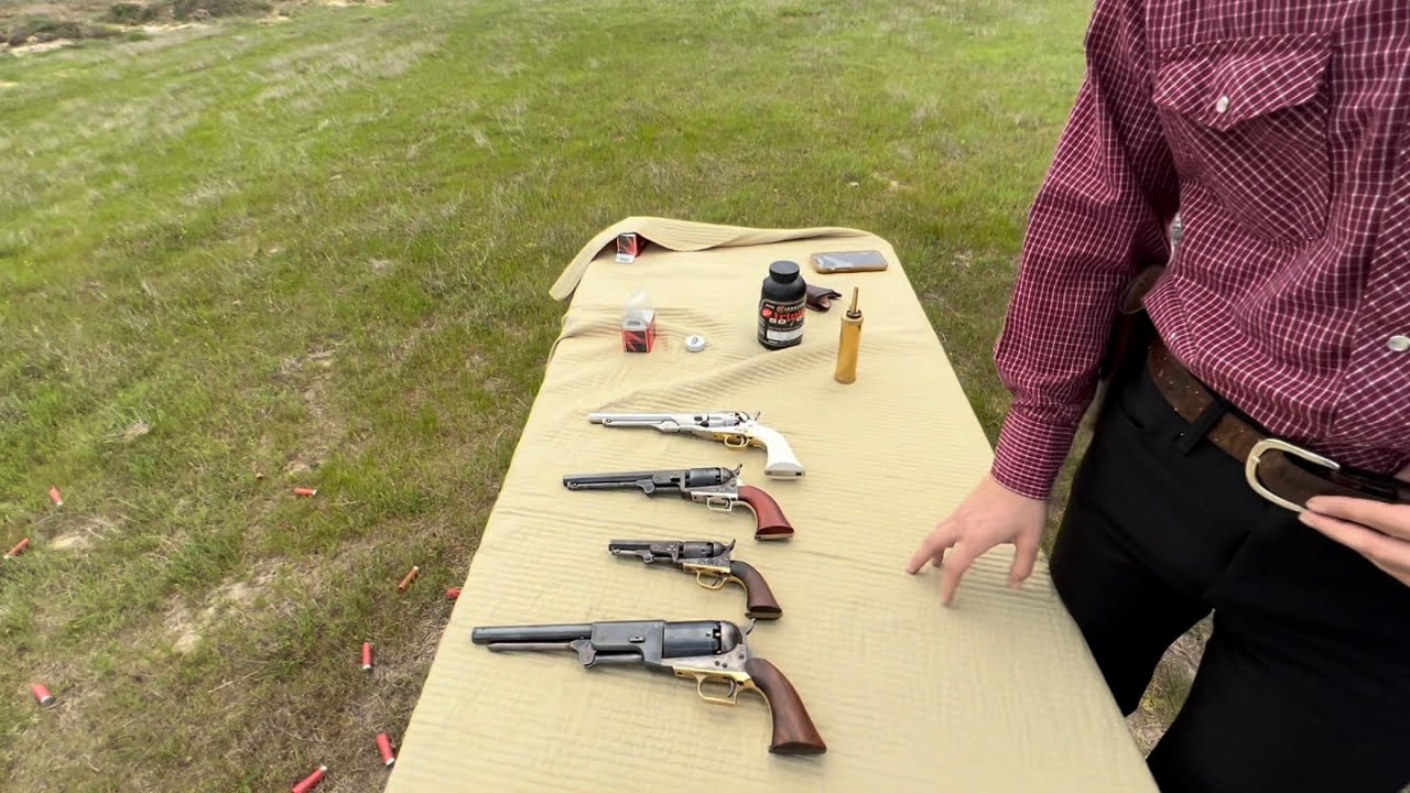 Black Powder/ Percussion Revolvers - YouTube