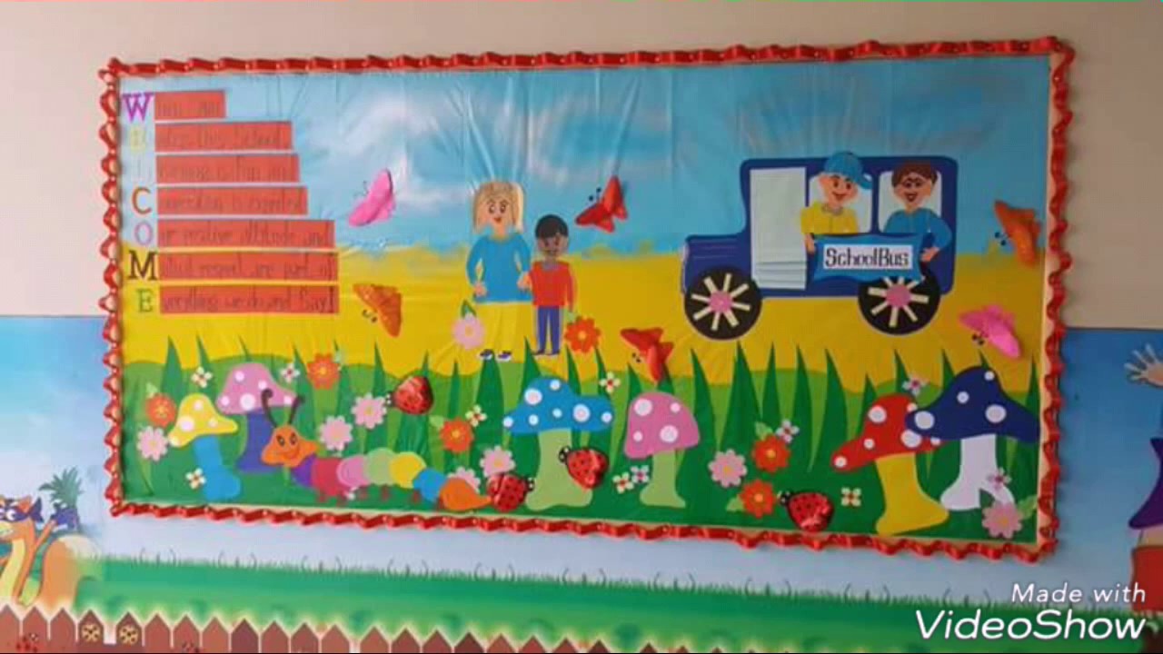 School decorations ideas || creative ideas for school decoration ...