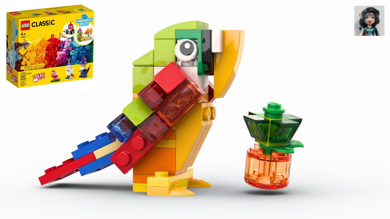 PARROT Lego classic 11013 ideas How to build - YouTube