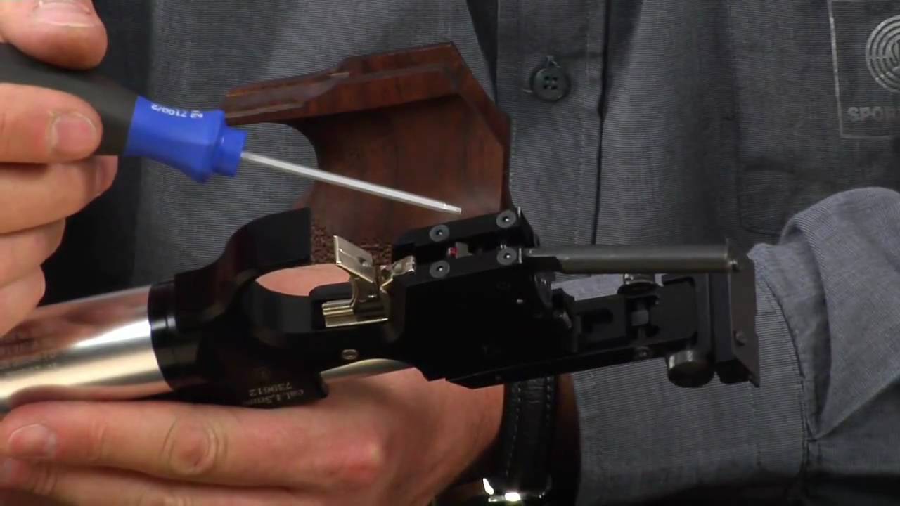 STEYR LP 10 Adjusting the grip - YouTube