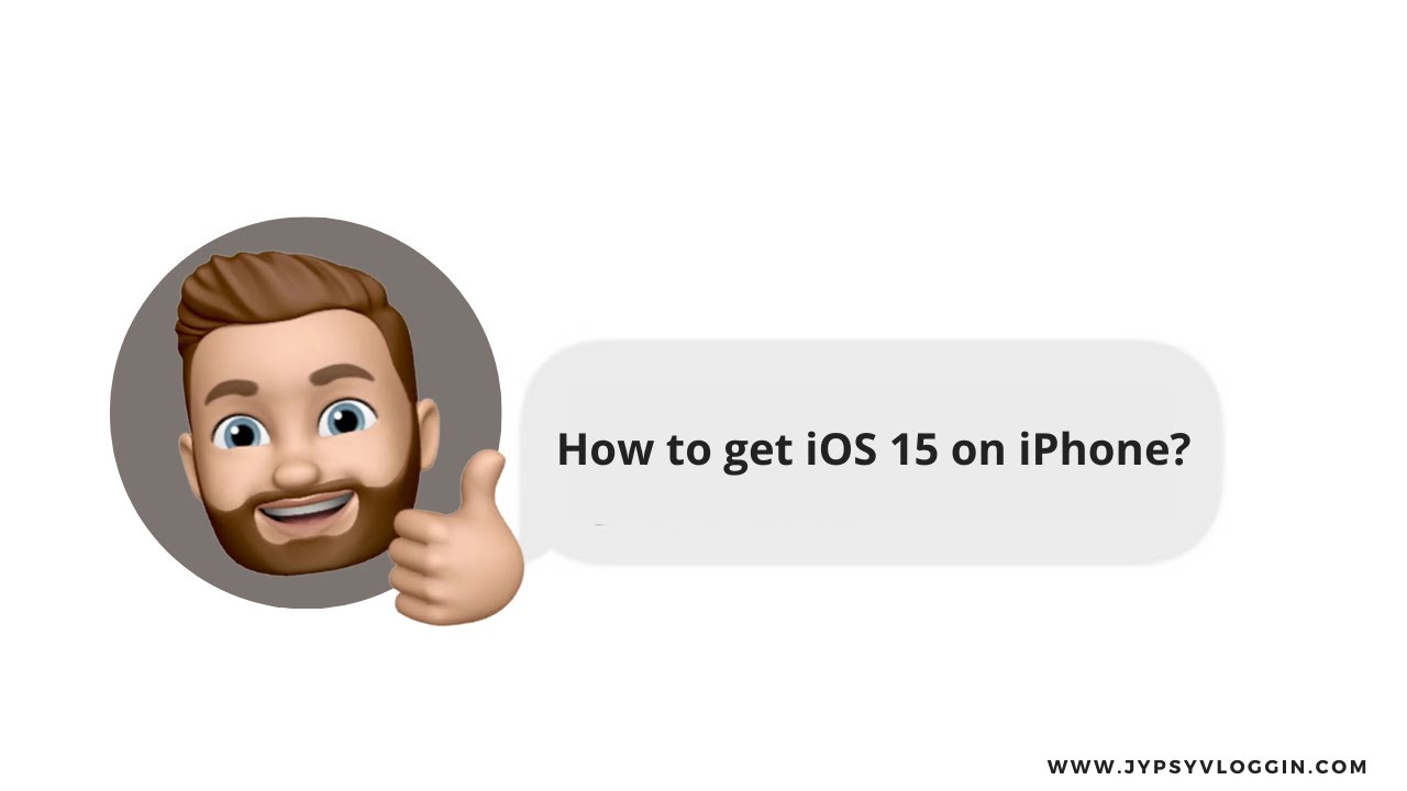 How to get iOS 15 on iPhone? - YouTube
