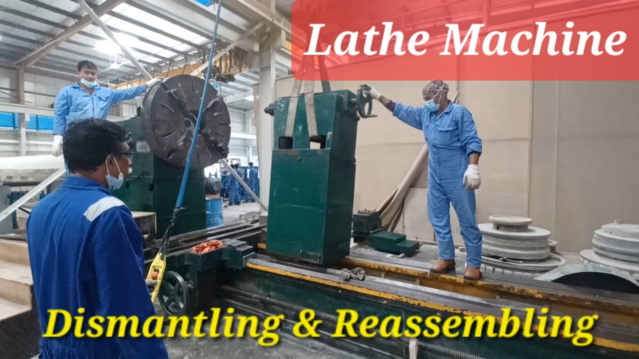 Dismantling & Reassembling! Lathe Machine! #EducationHub189 - YouTube