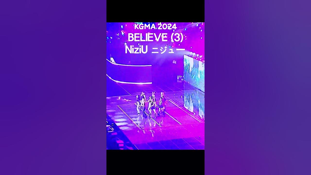 [ KGMA 2024 ] INTRO+BELIEVE (Korean Ver.) 3 - NiziU ニジューPerformance | 코리아 그랜드 뮤직 어워즈 FANCAM ...