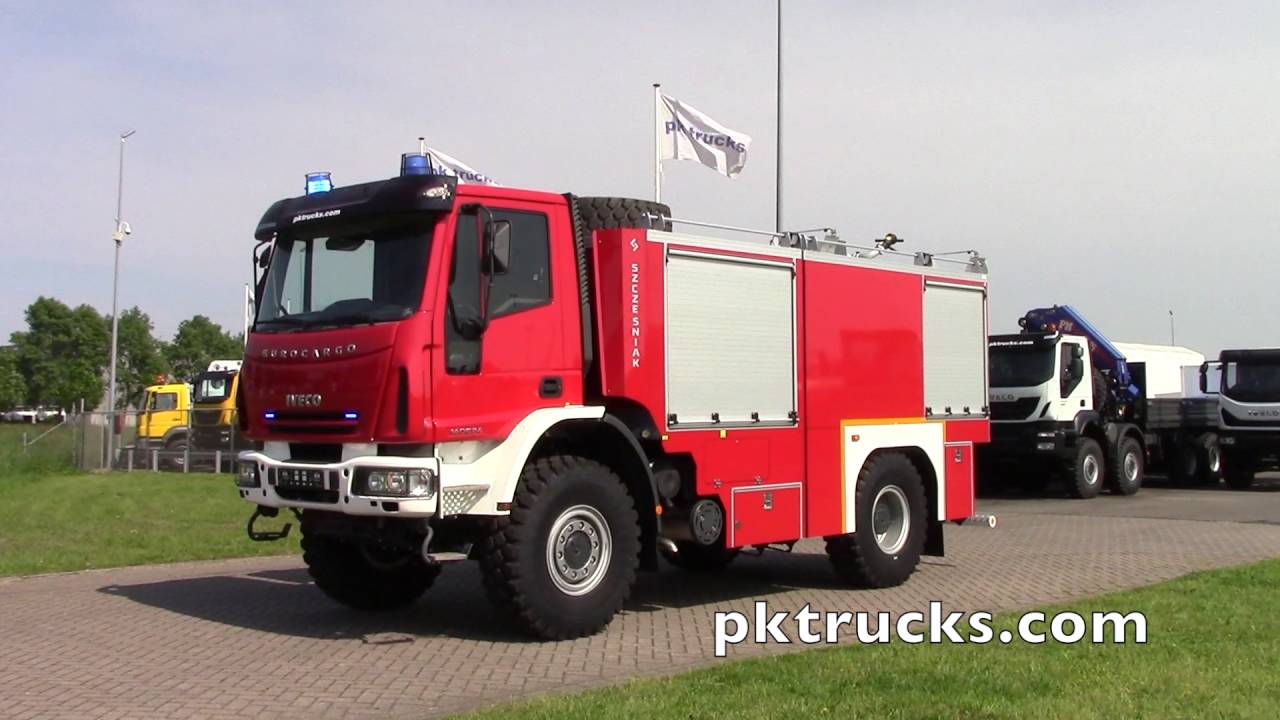 iv3719 - Iveco EUROCARGO ML140E24WS 4x4 Szczesniak, fire engine - NEW ...