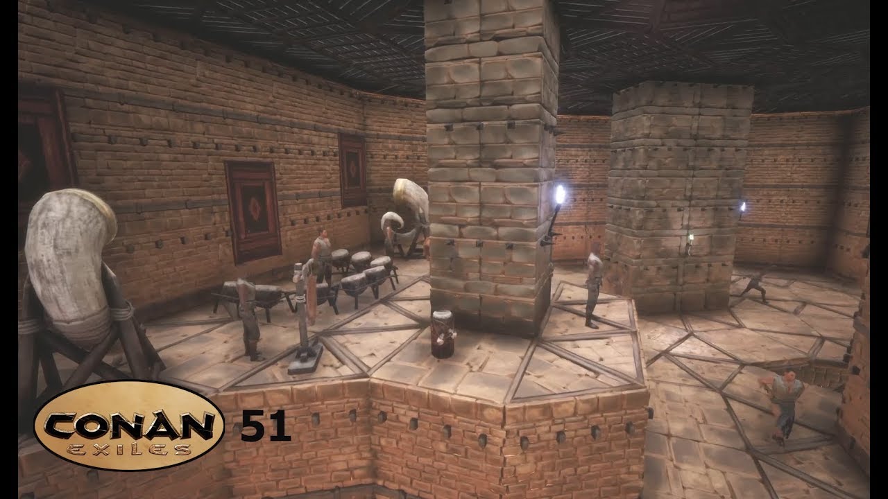 Conan exiles S02E51 : A place to Dance - Dancing/Disco - YouTube