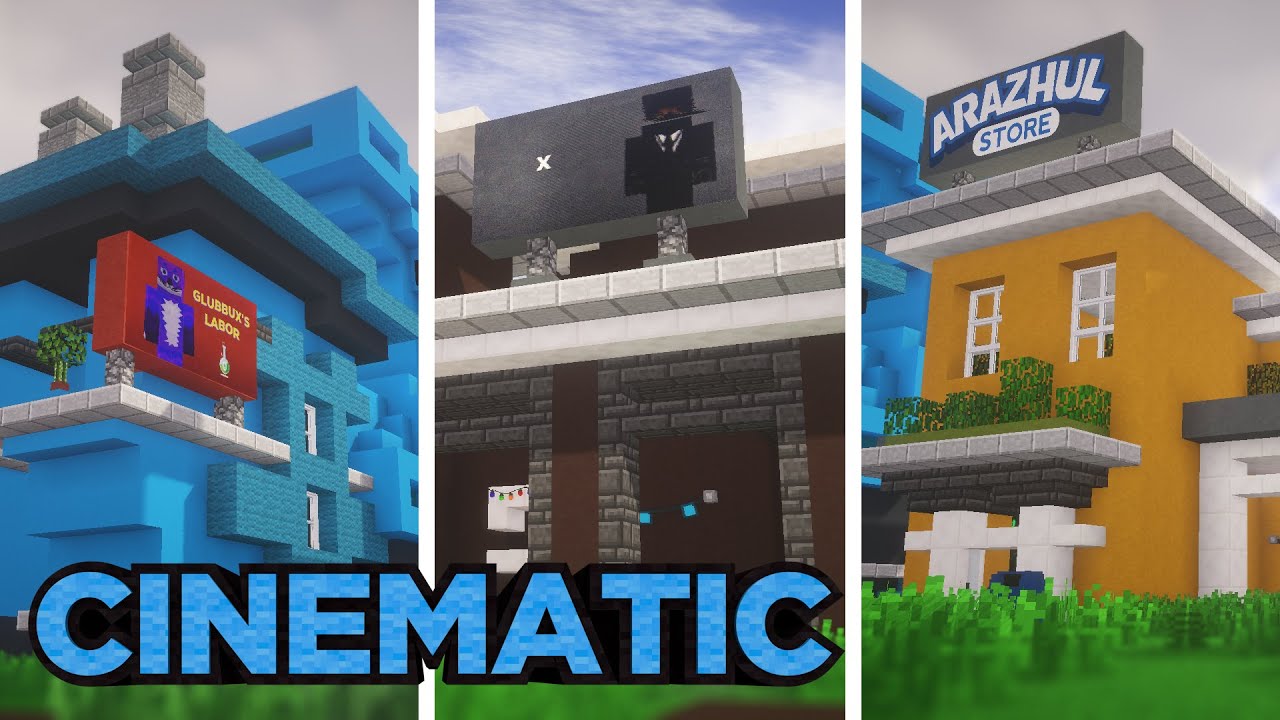 Minecraft Cinematic Arazhul Geist 2 Stadt by HeroPixels - YouTube