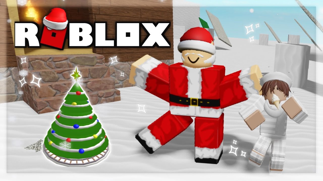you wish you were me and santa | Roblox Christmas Games! - YouTube