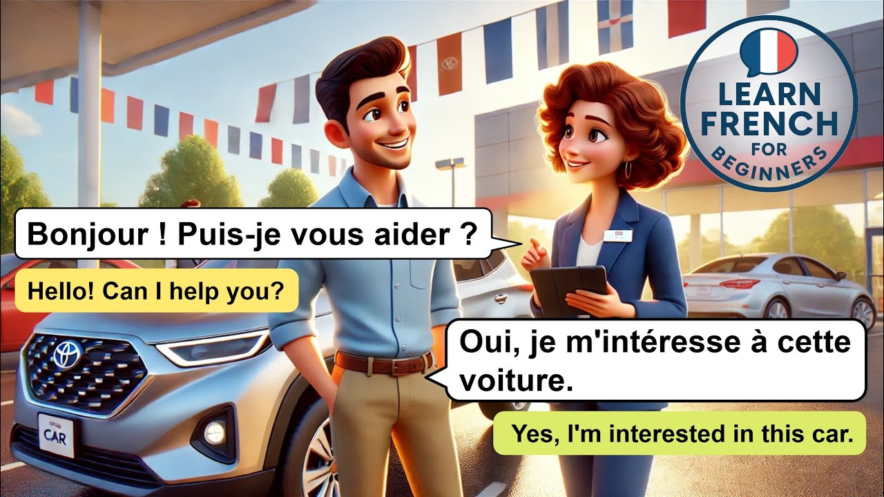 French Conversation at a Car Dealership – Test Drive, Prices ...