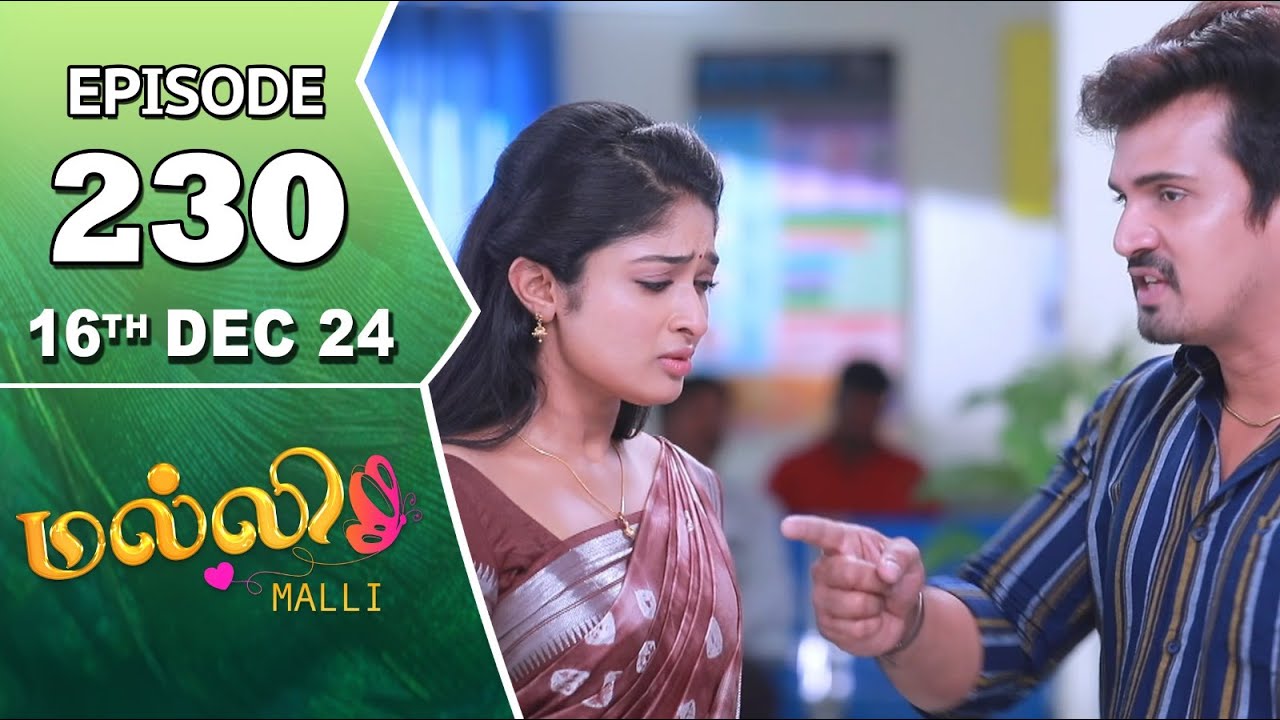 Malli Serial | Episode 230 | 16th Dec 2024 | Nikitha | Vijay | Saregama ...