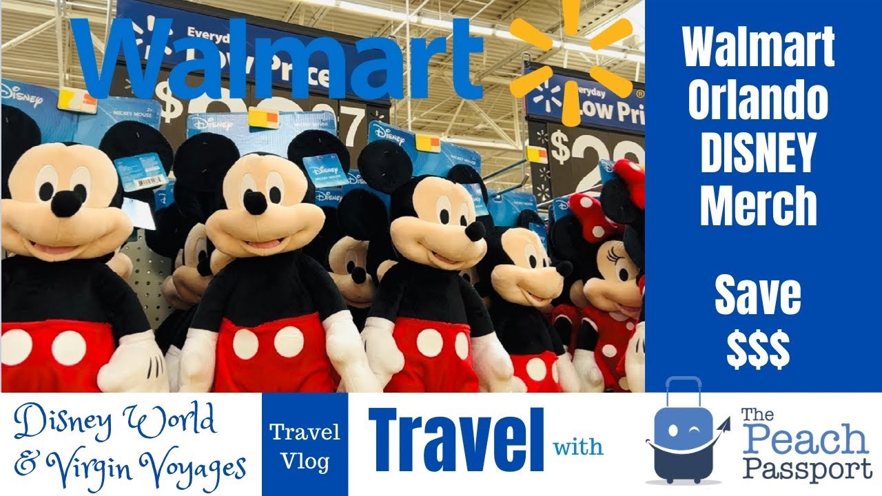 Walmart Orlando DISNEY Merchandise | SAVE $MONEY$ at Disney! | Shop ...