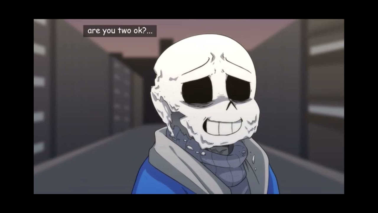 Glitchtale fans when gt sans dies - YouTube