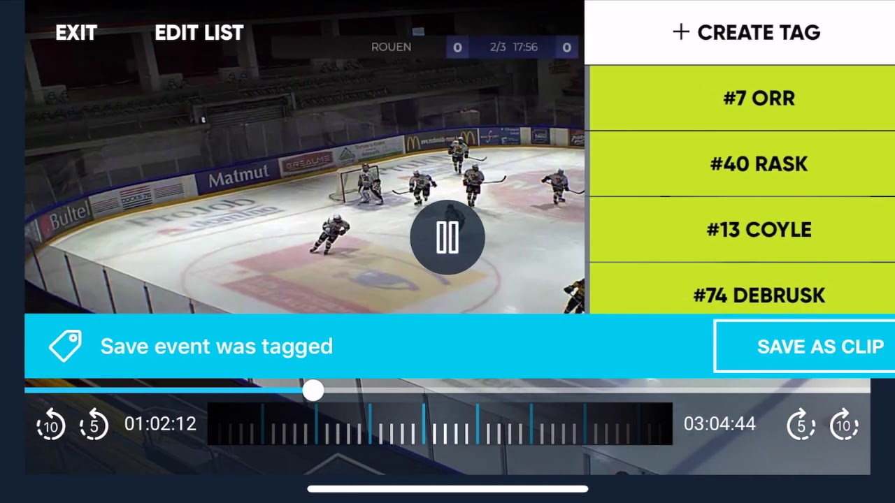 Hockey Tagging Tutorial - YouTube