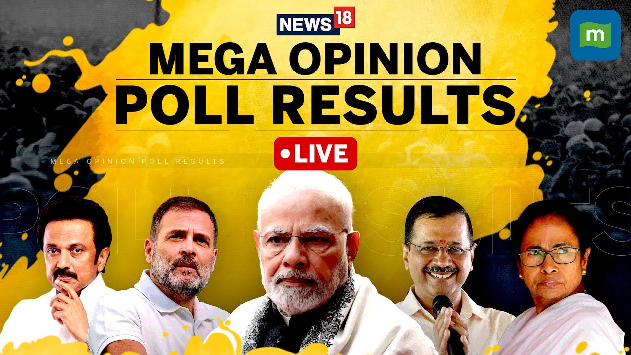 LIVE | India's Largest Opinion Poll: 21 States, 518 Constituencies ...
