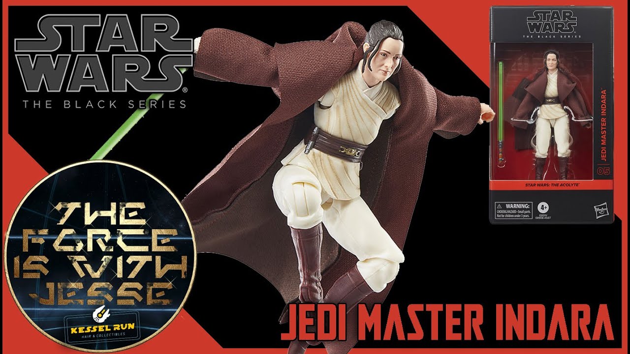JEDI MASTER INDARA (THE ACOLYTE) - STAR WARS THE BLACK SERIES - YouTube