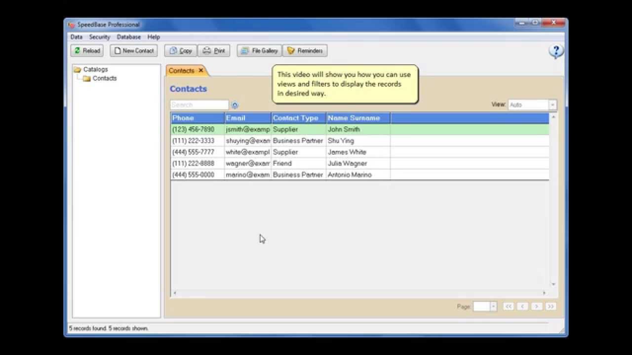 SpeedBase Training - Views & Filters - YouTube