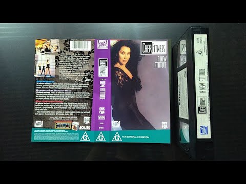 Cher Fitness A New Attitude (1992) Australian VHS RIP