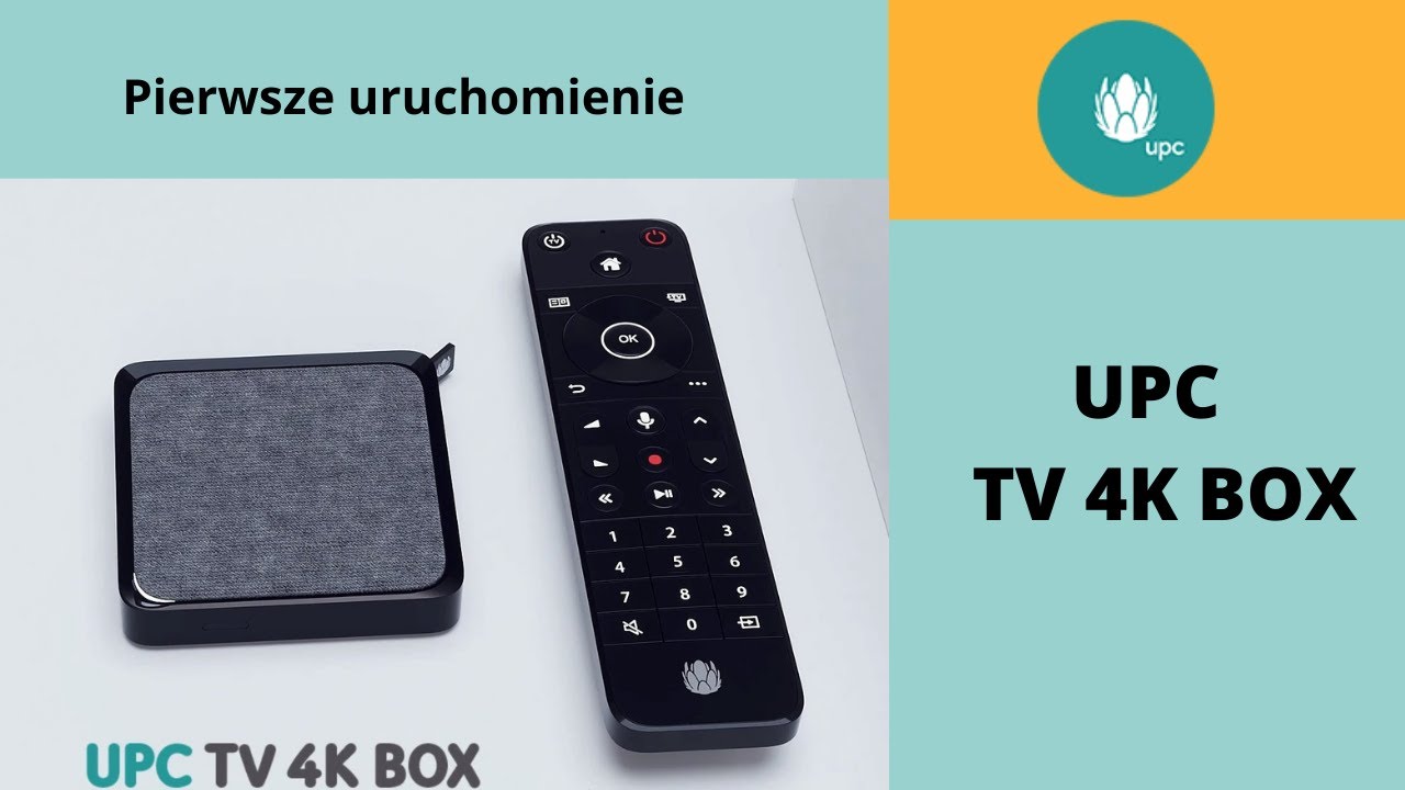 Prezentacja i pierwsze uruchomienie dekodera UPC TV 4K BOX - YouTube
