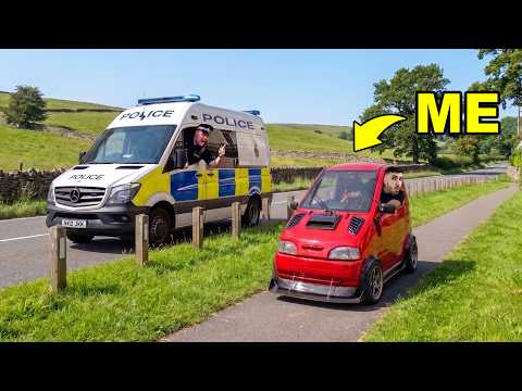 Running from POLICE in a Microcar