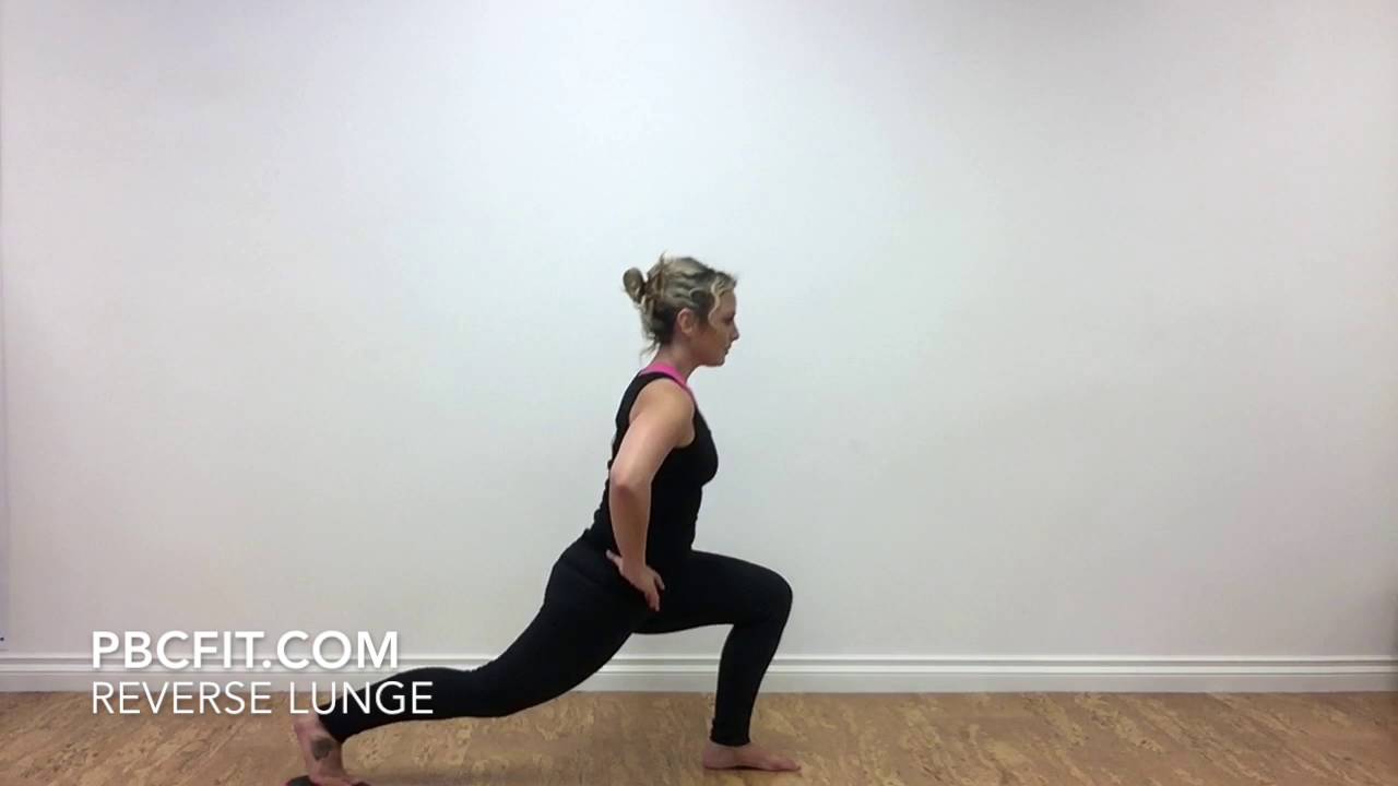 Reverse Lunge - YouTube