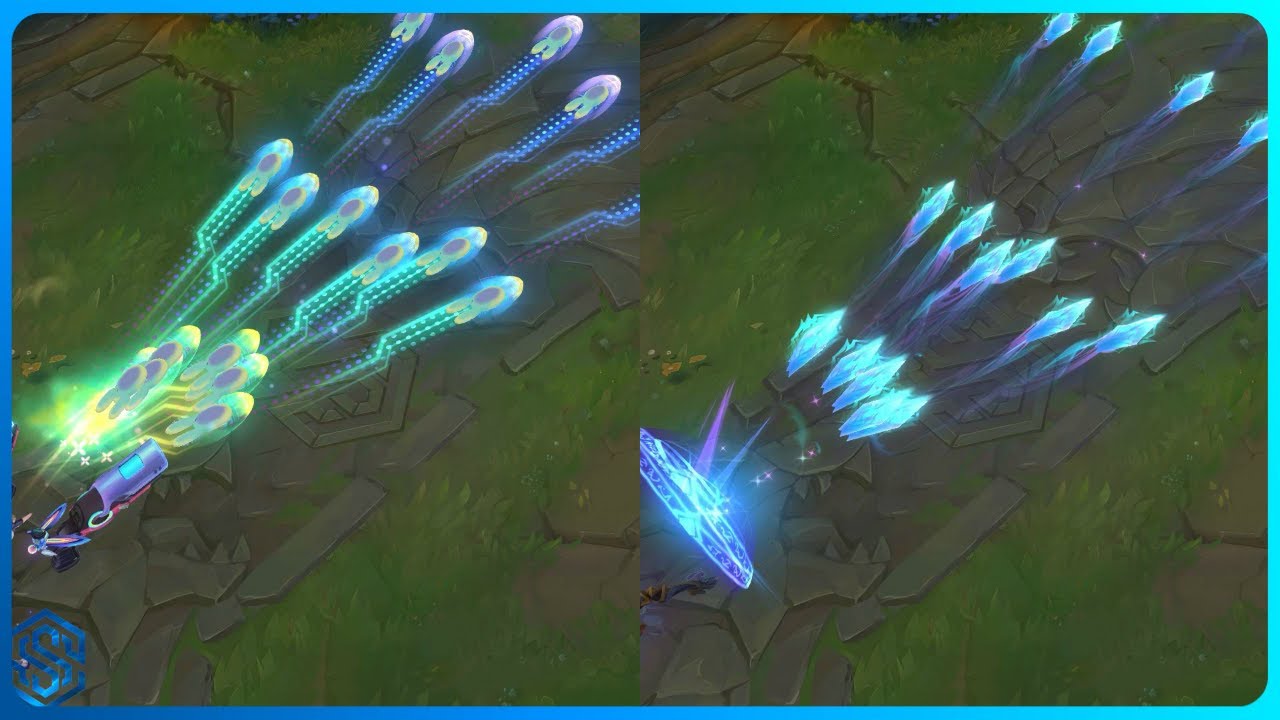 Battle Queen Miss Fortune vs Battle Bunny Skin Model COMPARISON - YouTube