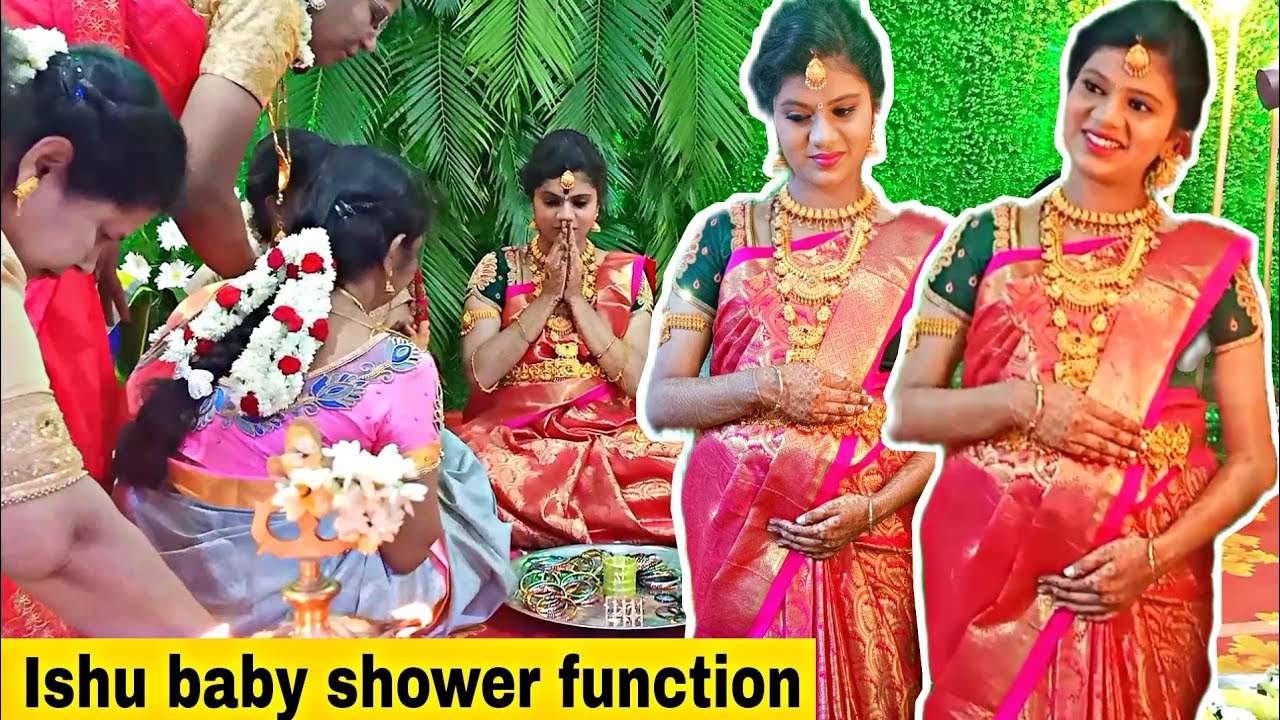  Ishu Seemandham Most Memorable Moment Baby Shower Function Tamil