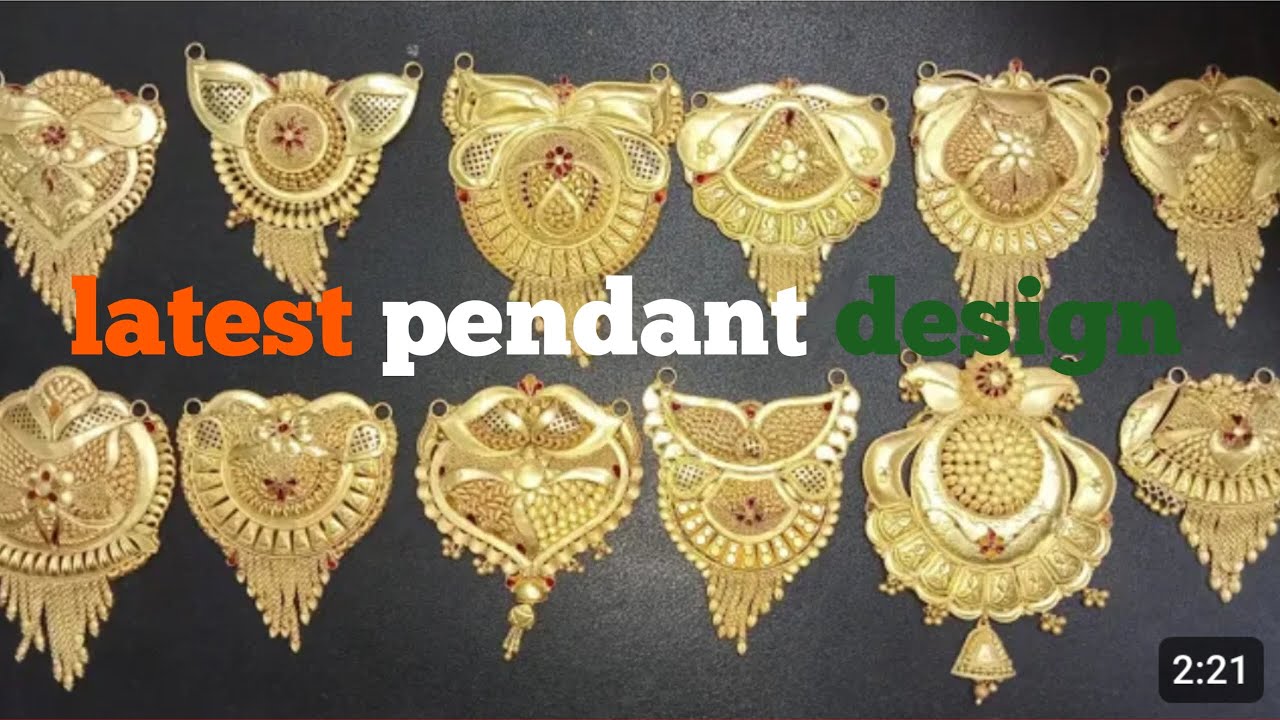 latest gold pendant locket degine with price and weight!! सोने की नया ...