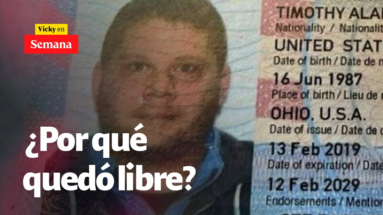 ¿Por qué quedó libre Timothy Alan Livingston tras escándalo en Medellín ...
