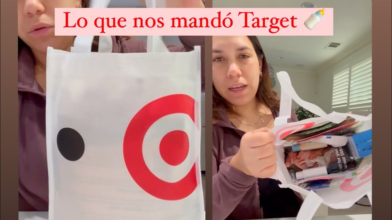 Unboxing de la bolsa que nos mandó Target 📦🍼🤰 - YouTube