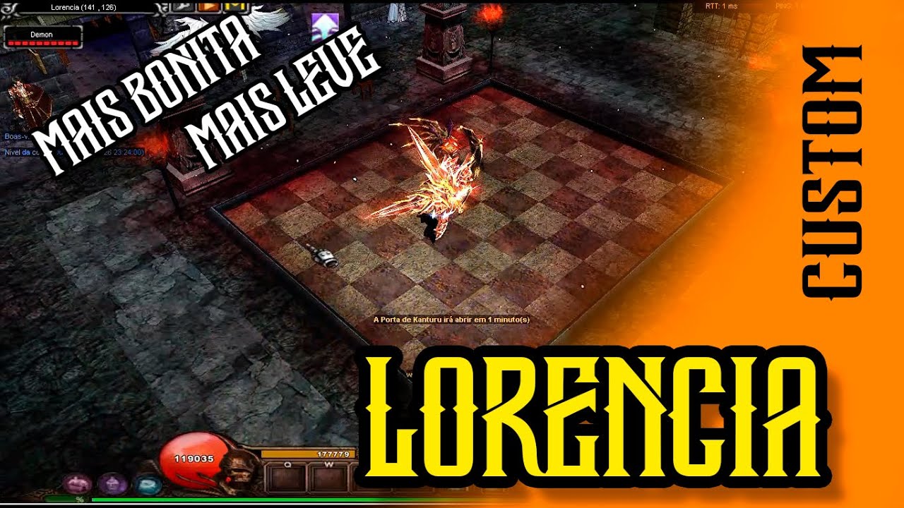 LORENCIA - Customizada (Mu Online) - YouTube