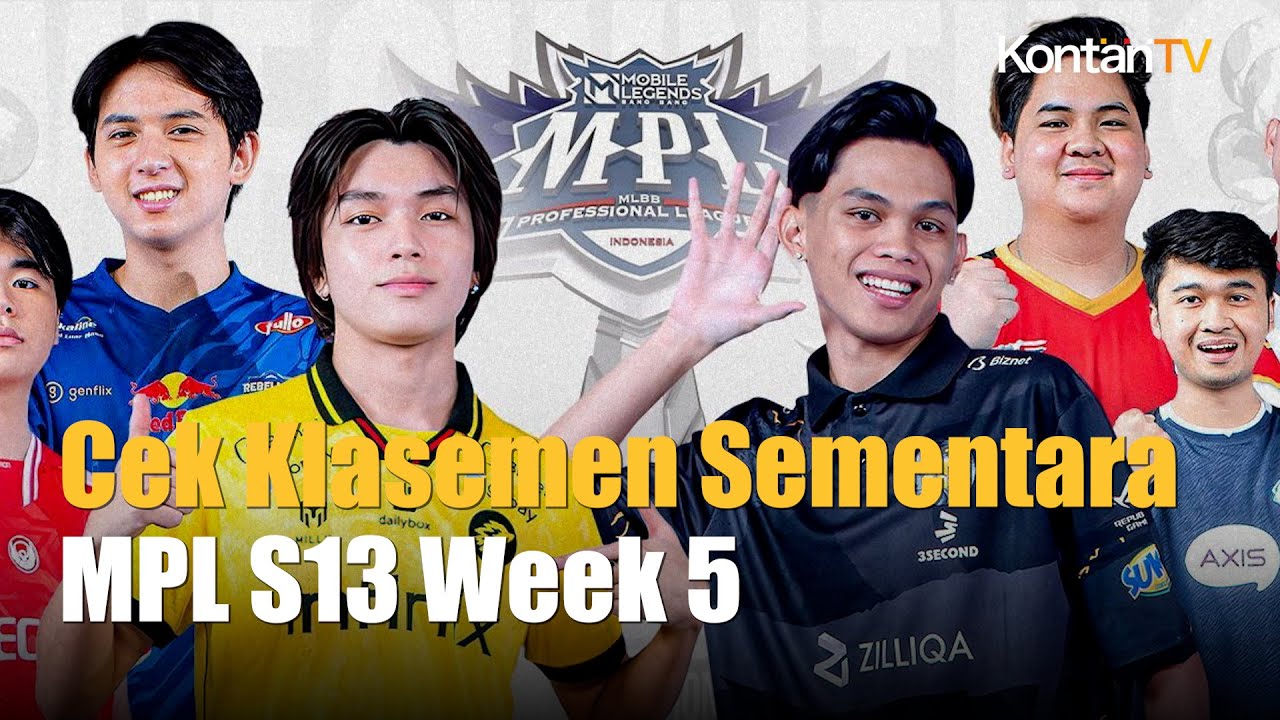 Mobile Legends: MPL S13 Week 5 Secara Keseluruhan, Evos Glory Perlahan ...