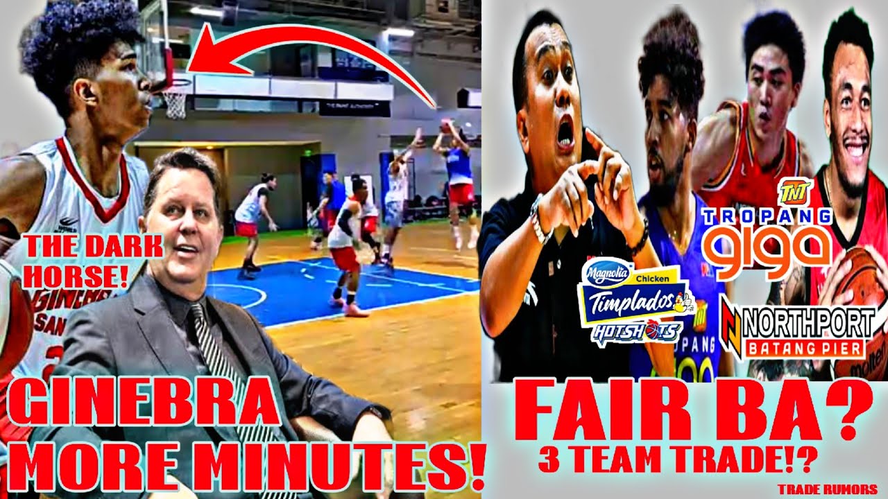 GINEBRA JAYSON DAVID More minutes! | 3team TRADE!? MW to Magnolia ...