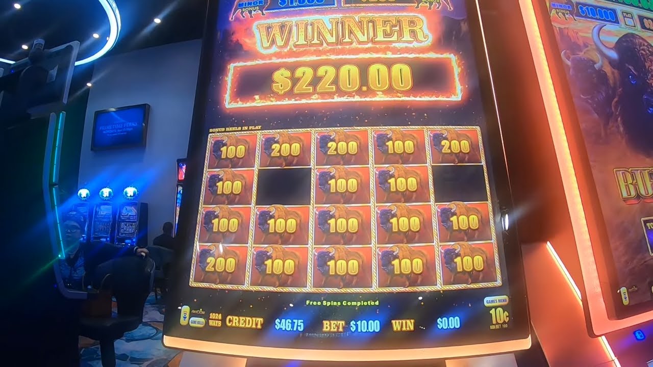 Buffalo Cash Slot Machine Play With Many Bonuses Free Games Low Roller ...