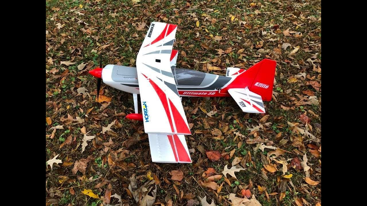 EFlite Ultimate 3D Biplane 950mm - YouTube