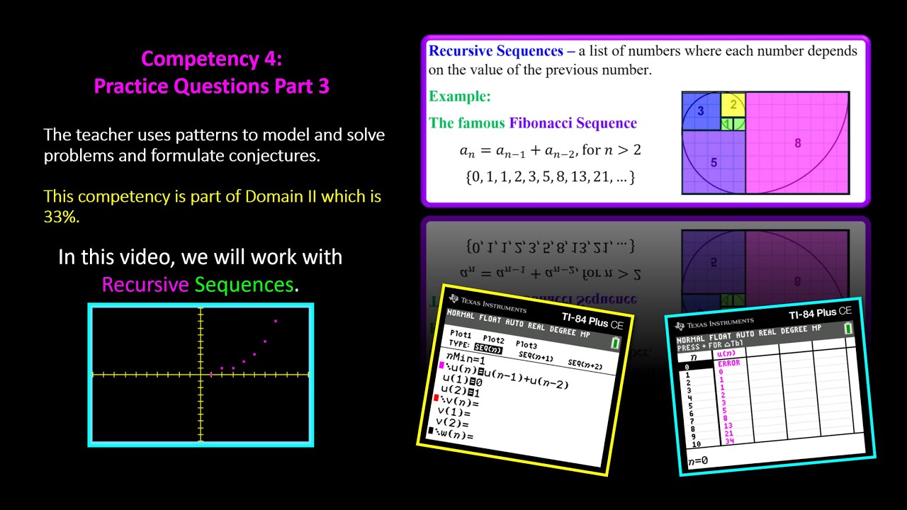 TExES 7 12 235 Math Exam Competency 4 Practice Questions Part 3 - YouTube