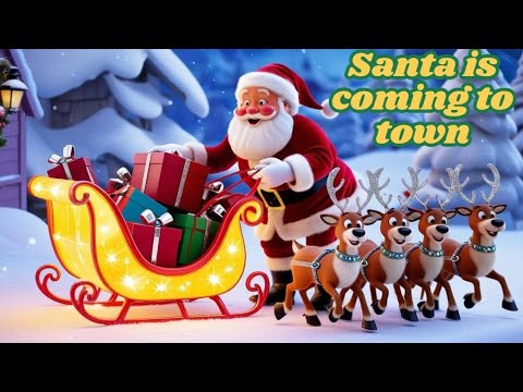 Santa is coming to town Best Christmas sing along for kids - YouTube