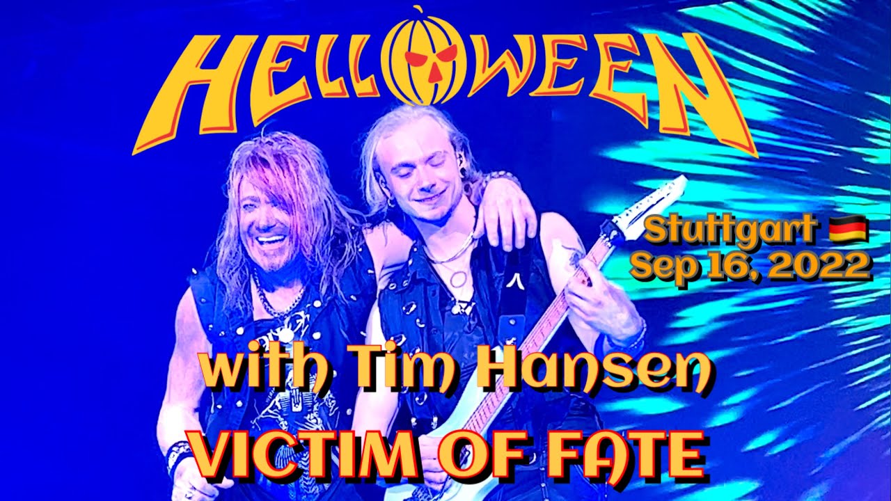 Helloween & Tim Hansen - Victim of Fate @Stuttgart🇩🇪 September 16, 2022 ...