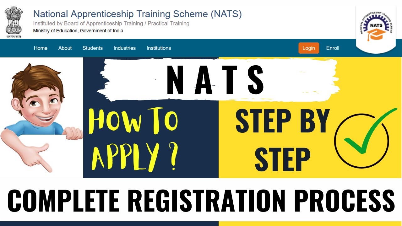 How to apply for NATS - Step by Step Complete Process | NATS Profile ...