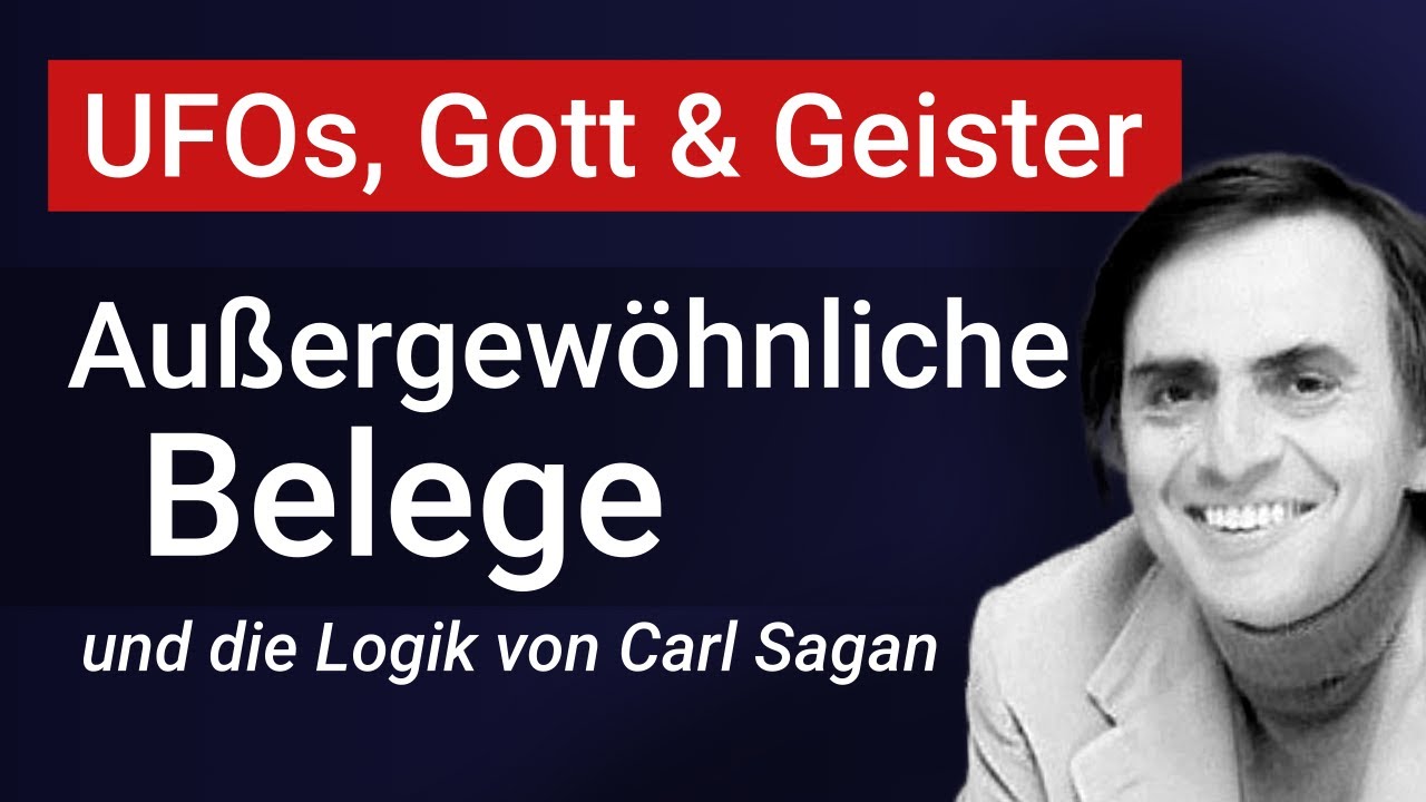 Außergewöhnliche Behauptungen? 🤔 Kritischer Blick auf den Sagan ...
