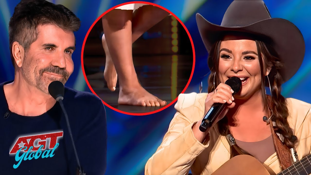 This Barefoot Rodeo Queen's Voice Has Simon Cowell in LOVE! - YouTube