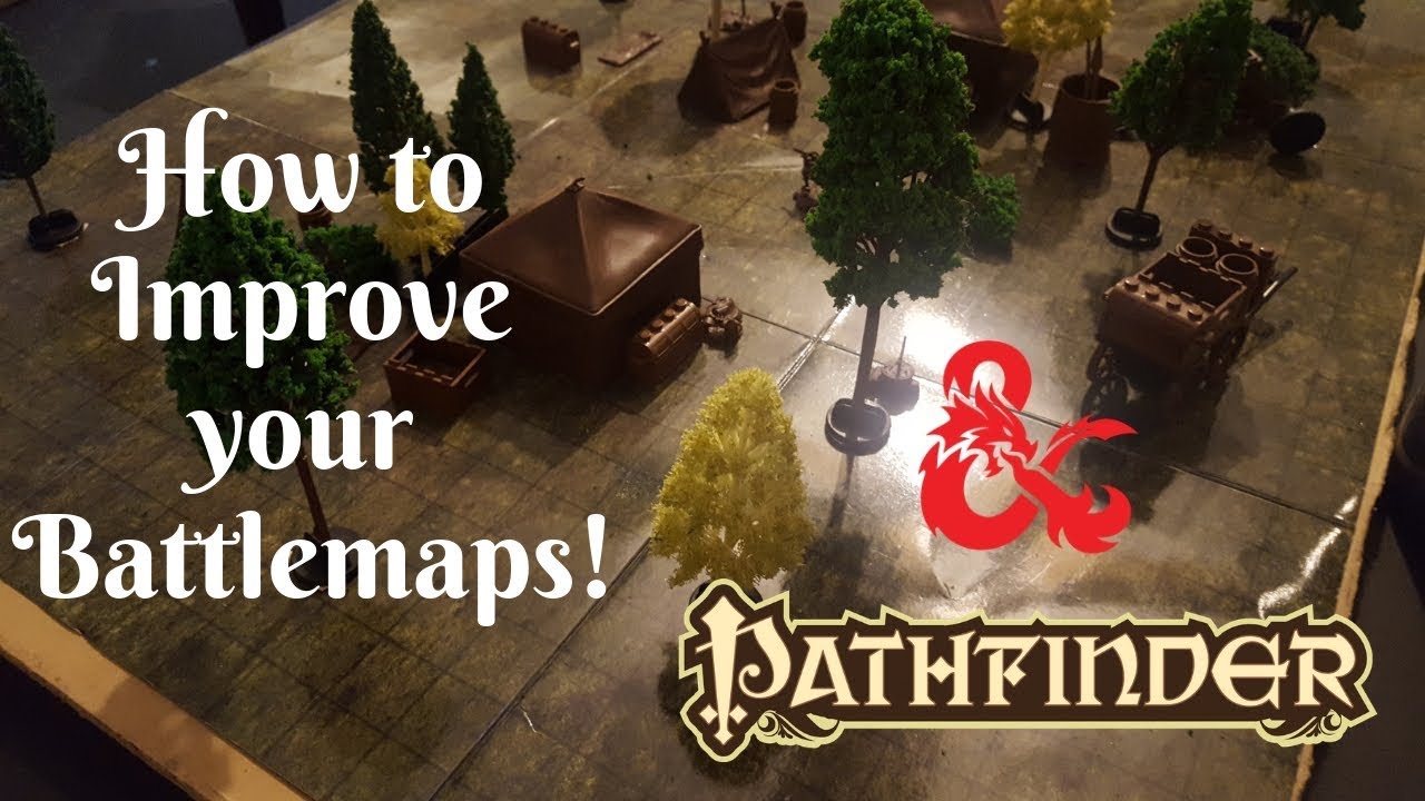How to make and improve your Encounter / Battle Maps for TTRPGs (D&D ...