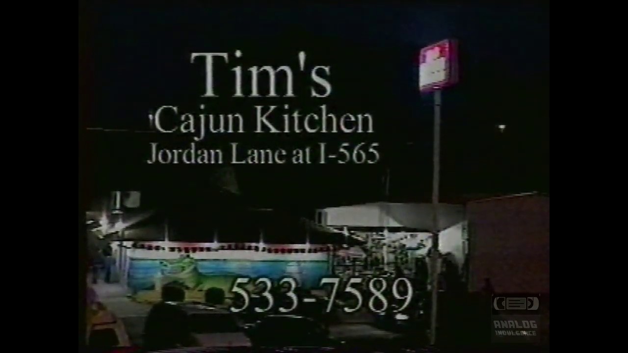Tim's Cajun Kitchen | Television Commercial | 2001 | Huntsville Alabama ...
