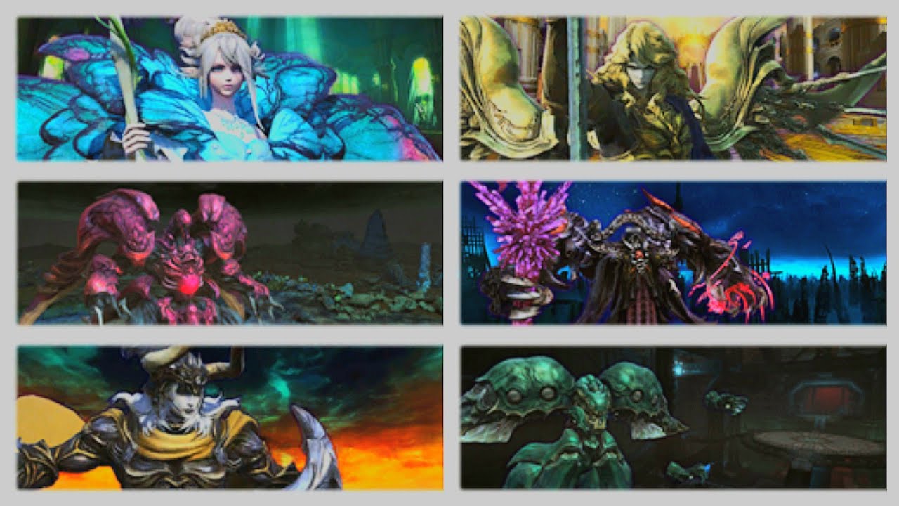 ALL 7 Shadowbringers' EX Mount Trials LV90 Unsync! [6.35] (w/ chapters ...