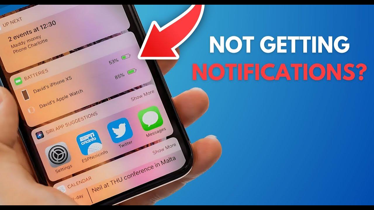 How To Fix Iphone Notifications Not Showing Or Working After Update (2024) - YouTube