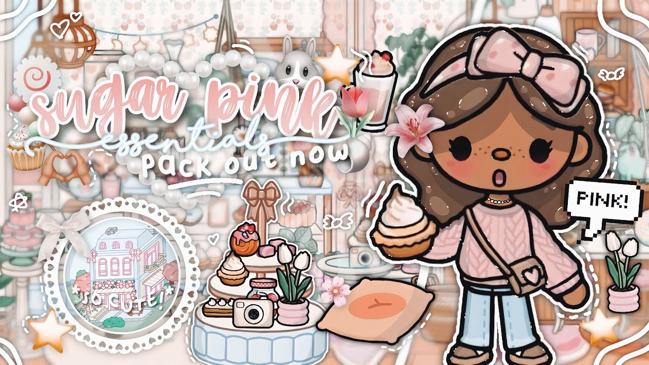 *NEW UPDATE* • Sugar Pink Essentials Pack Out Now 🧁🌧🍡 || *voiced* 🎙 ...