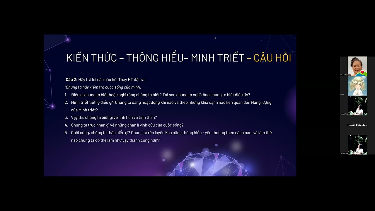 Initiation, Human and Solar - Buổi 9. Ôn tập - YouTube