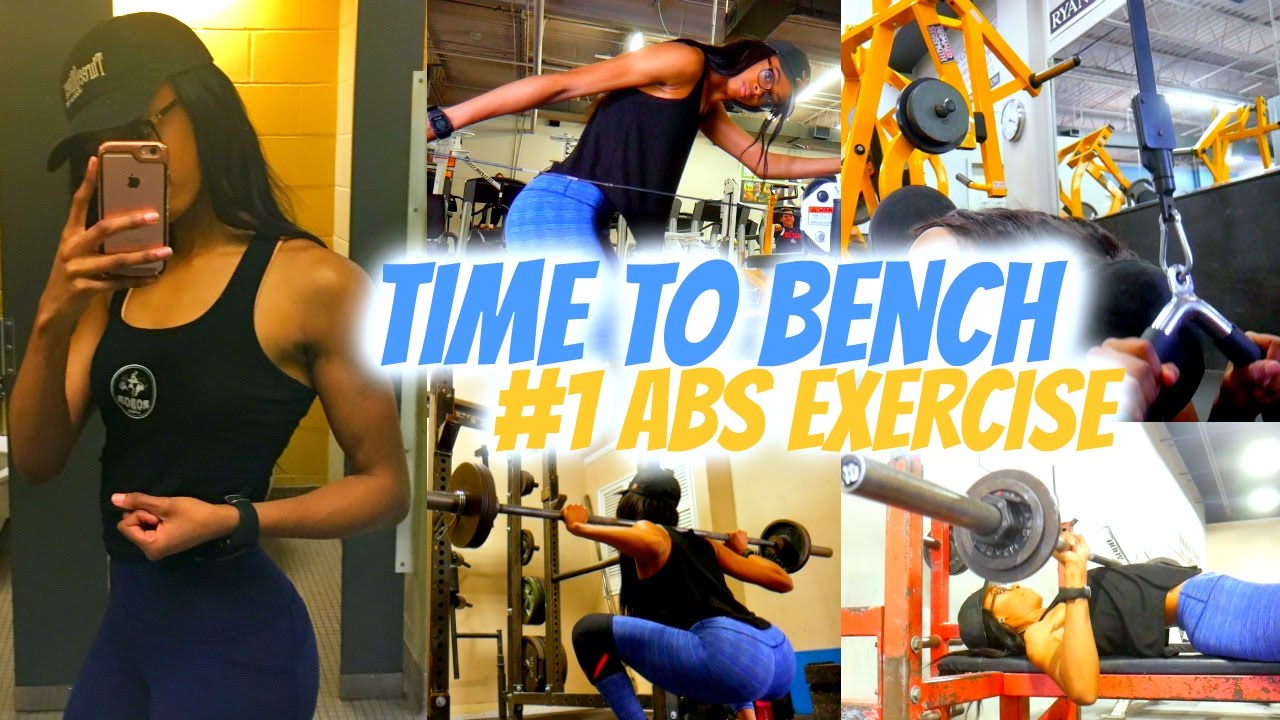 Finally Benching + My #1 Favorite Abs Exercise | Week 4 • Lawenwoss - YouTube