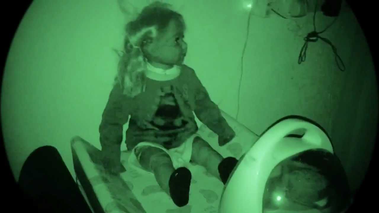 Demonically possessed baby doll! - YouTube