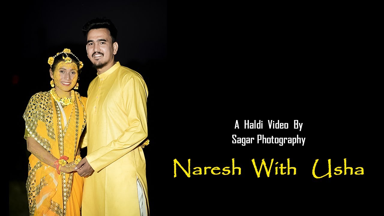 Haldi-Mehandi Highlight video || Naresh With Usha 💛 - YouTube