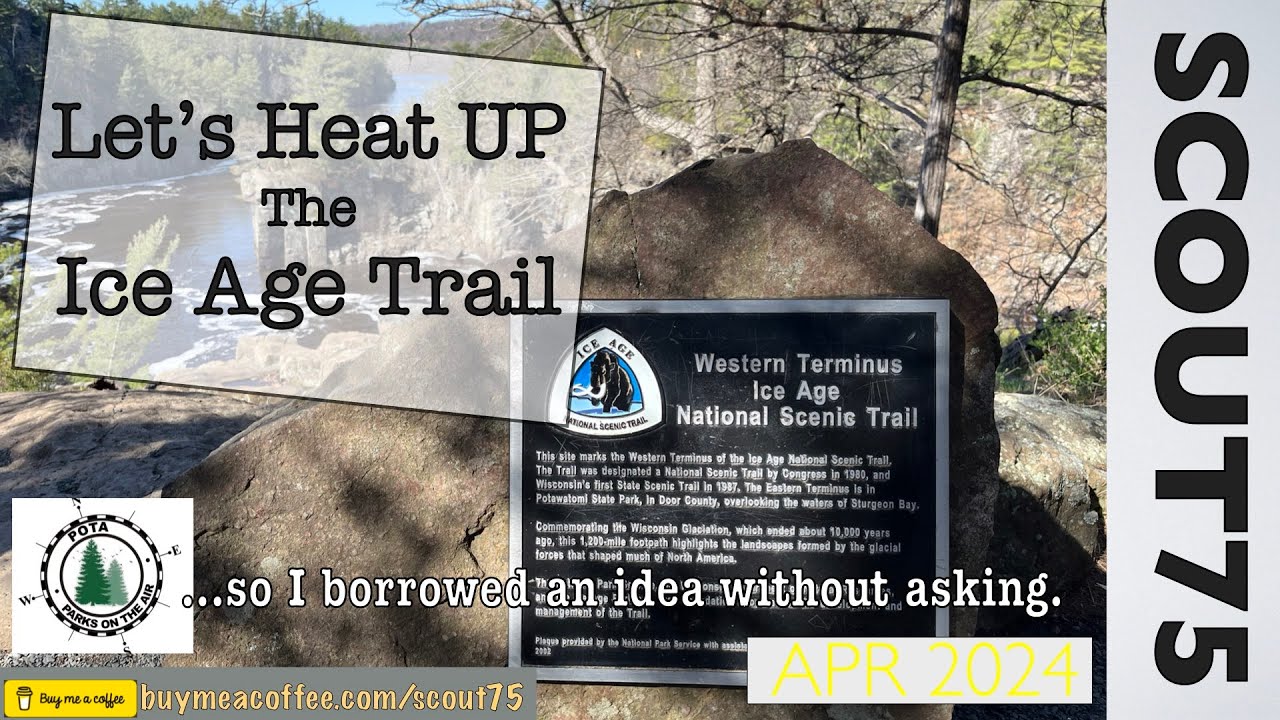 Heat Up The Ice Age Trail POTA Event? - YouTube